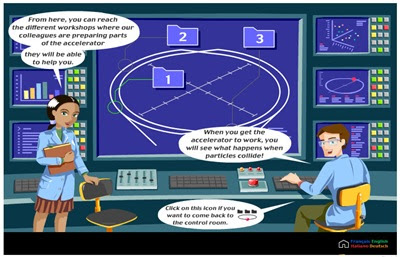 How the LHC works? Learn it through a game